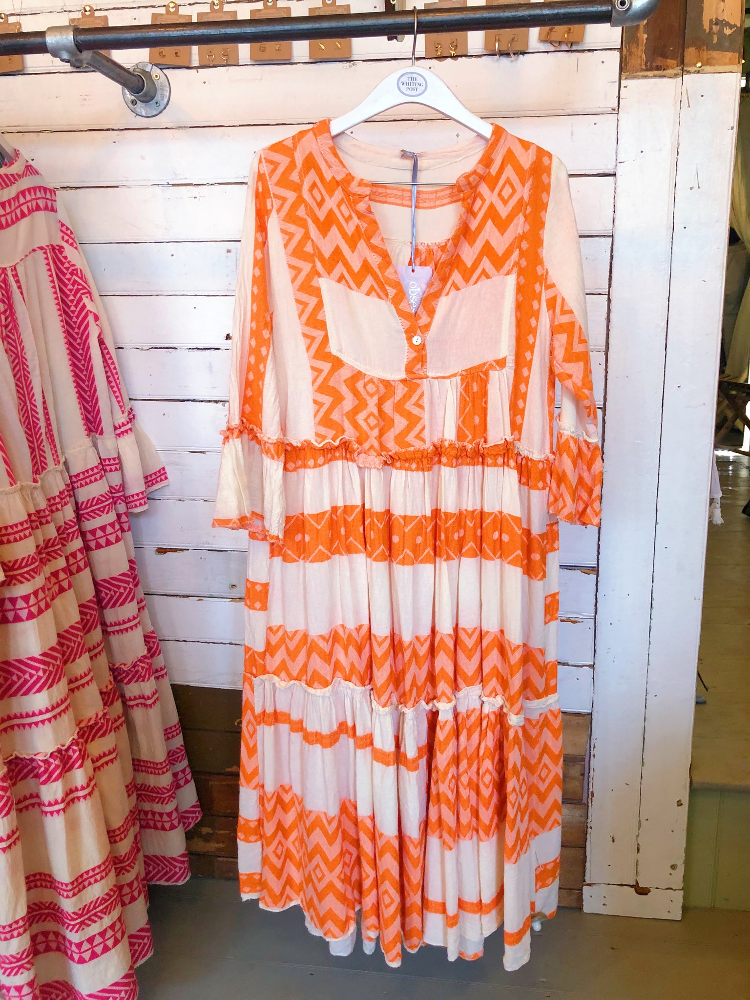 Long Aztec Dress / Colour options – The Whiting Post